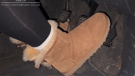 Driving In My Uggs And Nike White Socks Amelie And Anthony Clips4sale