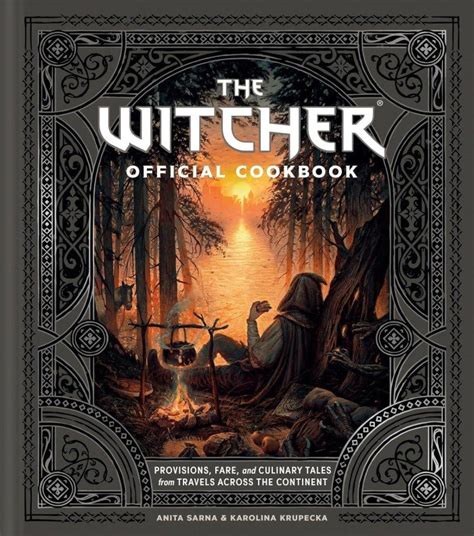The Witcher The Official Cookbook Recipe Book Toa Graphic Books