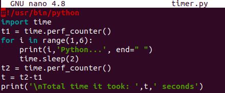 Temporizador Python MuyLinux