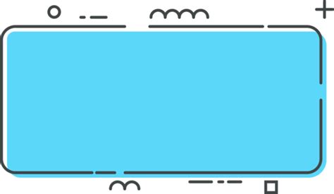 Blue And Red Border Pngs For Free Download