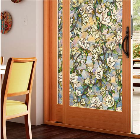 Custom Size Privacy Glass Window Film European Style Retro Etsy
