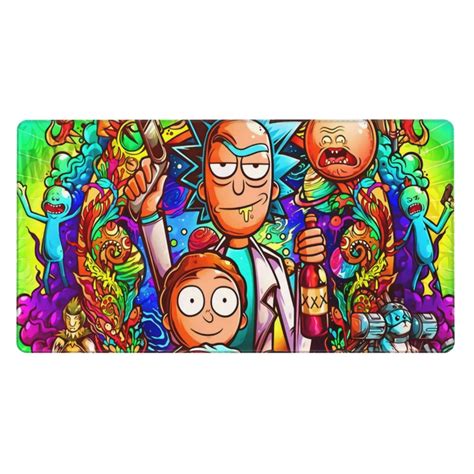 Rick And Morty Mouse Pad X Inch Computer Keyboard Mouse Pad