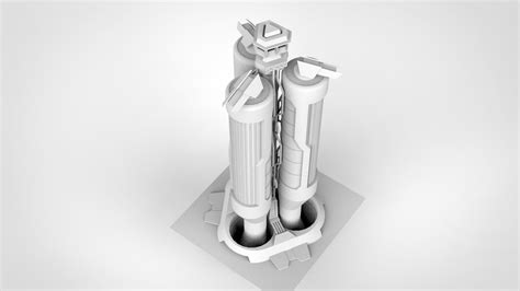 Sci Fi Modular Environment 6 3d Model By Chtazi