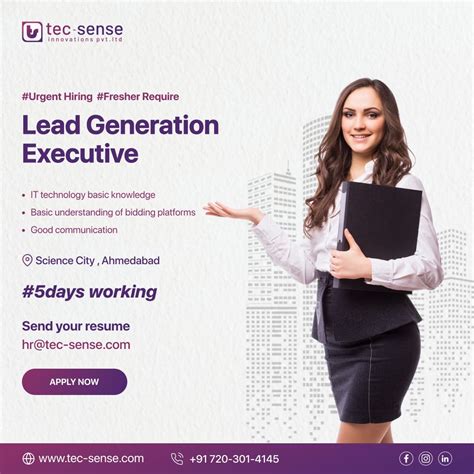 Tec Sense Innovations Pvt Ltd On Linkedin Freshers Hiring