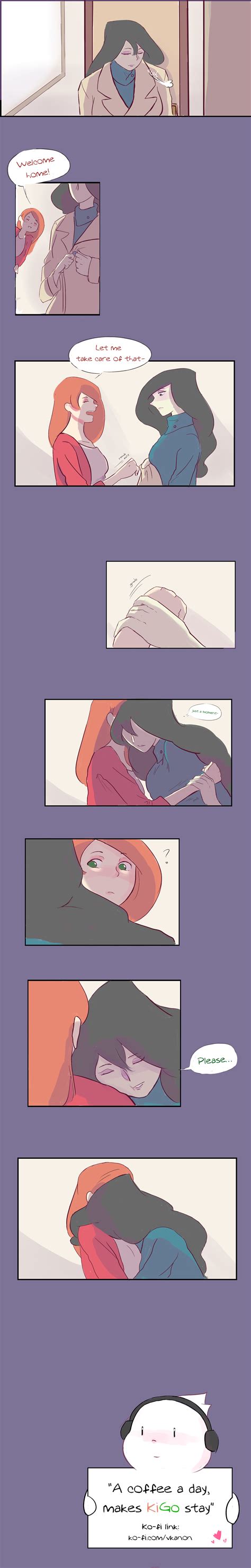 Just A Moment Please [kigo] Short Comic R Actuallesbians