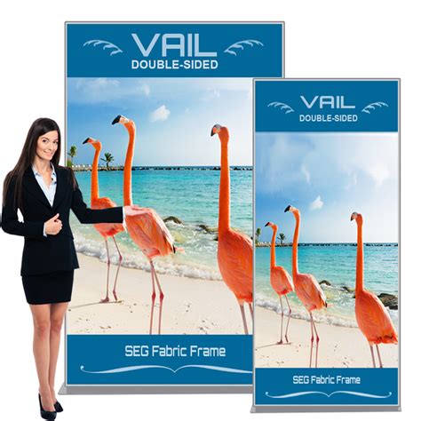 Vail Fabric Frames With Seg Tension Fabric Banners
