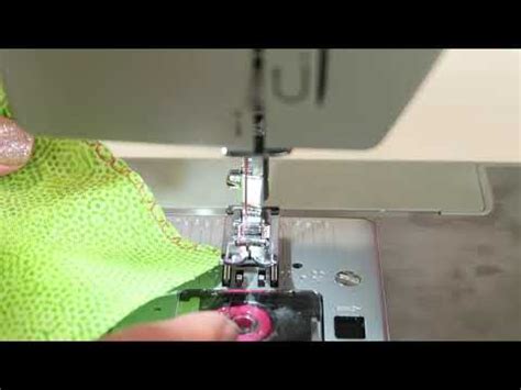 Singer Heavy Duty 4452 22 Overlock Stitches Youtube