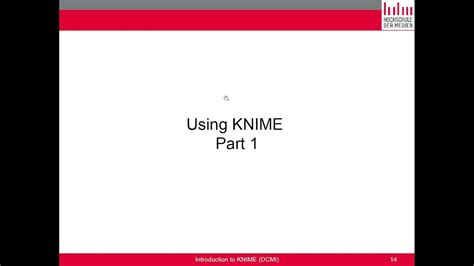 introduction to knime data analytics platform youtube