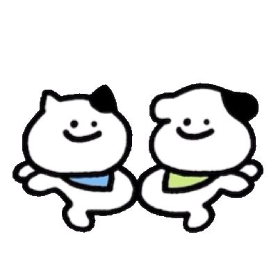 两只可爱奶牛小狗表情包表情包图片gif动图 求表情网 斗图从此不求人