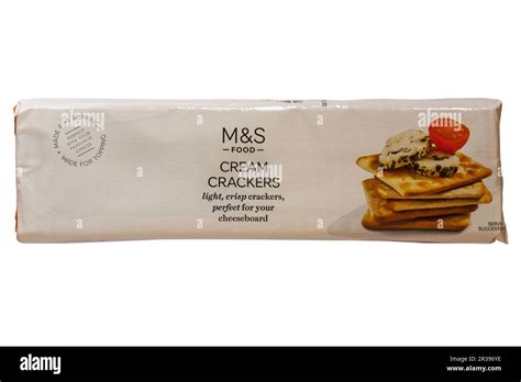 Packet Of Cream Crackers From Mands Light Crisp Crackers Perfect For Your