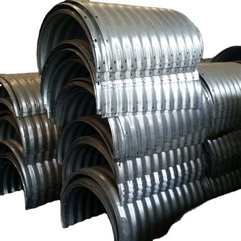 Galvanized Corrugated Drain Pipe Size
