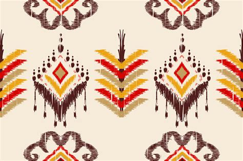 아프리카 Ikat Paisley 원활한 패턴 일러스트레이션에 대한 스톡 벡터 아트 및 기타 이미지 일러스트레이션 0명