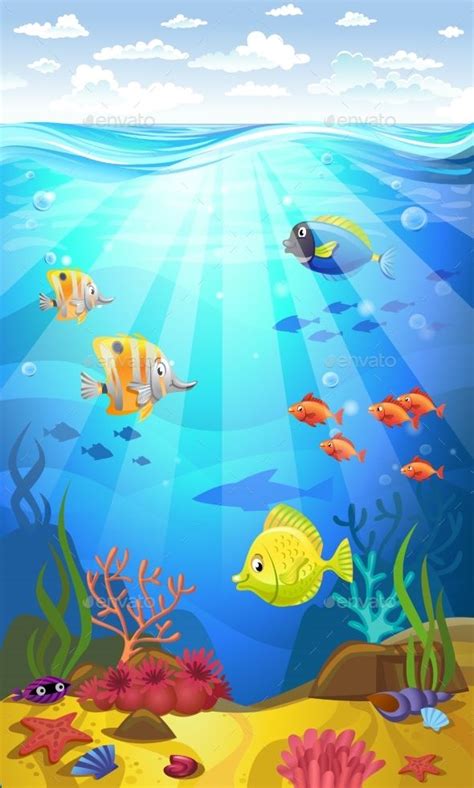 Seabed Drawing At Diane Weathersby Blog