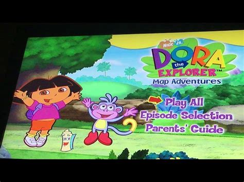 Dora The Explorer Map Adventures Dvd