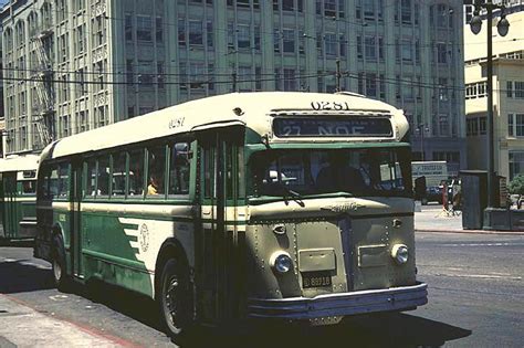Vintage Muni Buses In San Francisco