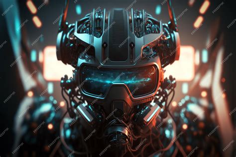 Premium Photo Abstract Furistic Ai Android Robot Humanoid Technology