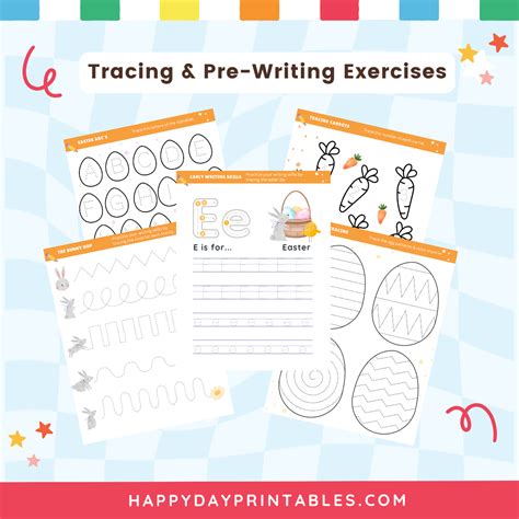 Easter Activity Pack Printable Easter Worksheets