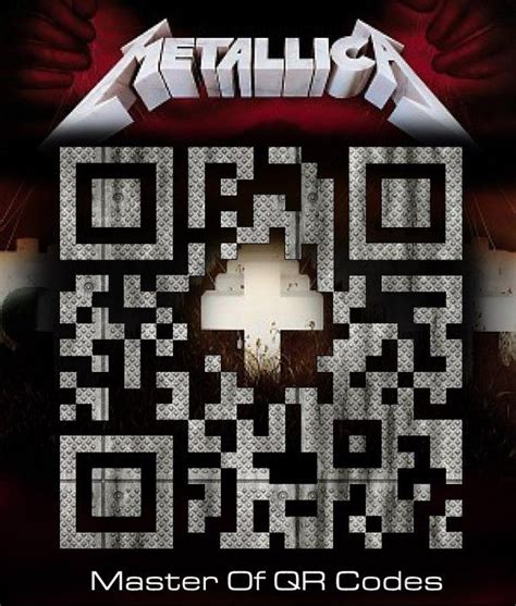 Qr Code For Metallica Need I Say Anymore 0