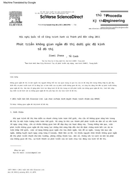 The Development Of Urban Underground Space From Th 2 Pdf