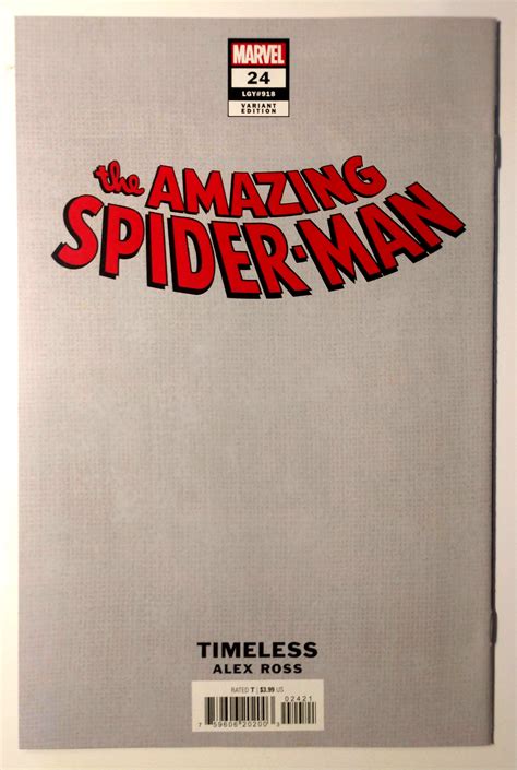The Amazing Spider Man 24 94 2023 Ross Cover Comic Books