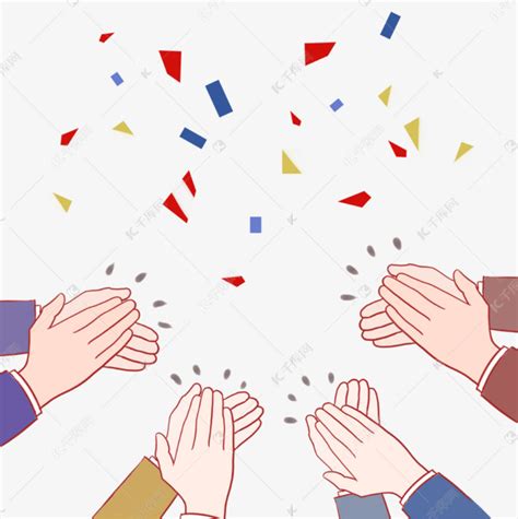 加油祝贺手绘元素素材图片免费下载 千库网