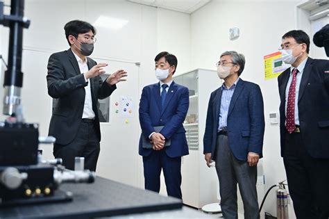 Kist 방문한 오태석 1차관 연합뉴스