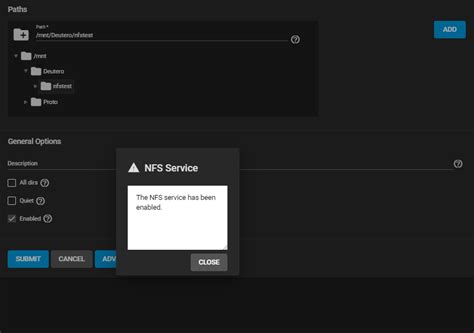nfs share creation truenas documentation hub