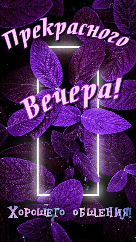 Прекрасного Вечера!