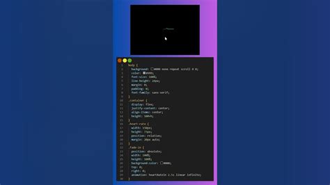 Heart Beat Using Html And Css Shorts Youtube