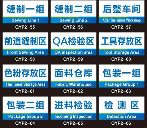 车间工位标识牌 图库 五毛网