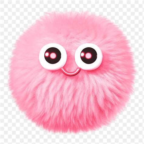 Pink Smiling Face Png Fluffy Premium Png Rawpixel