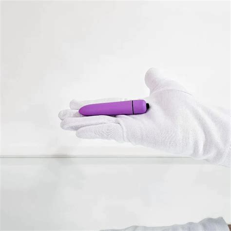 Bala Vibradora 10 Velocidades Mediana Morada Manual 25 Sex Shop