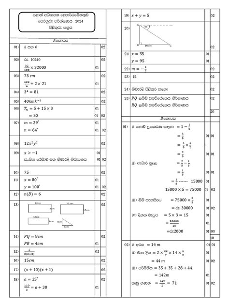 Grade 11 Answer Pdf