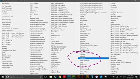 Swatches Panel Menu Is Too Big And Does Not Scroll Adobe Community