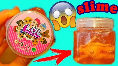 УЖАС!!! ЛОЛ СЛАЙМЫ! ЧТО Я НАШЛА ВНУТРИ?! LOL Dolls Surprise Slime - YouTube