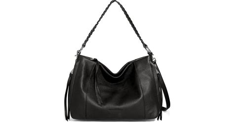 Aimee Kestenberg Convertible Leather Shoulder Bag In Black Lyst