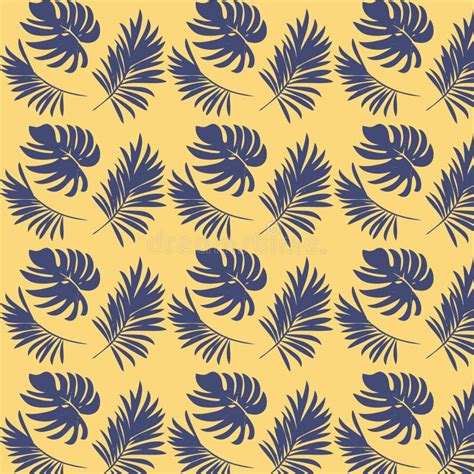Floral Pattern With Bright Elements Of Leaf Branches On A Bright