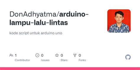 Github Donadhyatmaarduino Lampu Lalu Lintas Kode Script Untuk