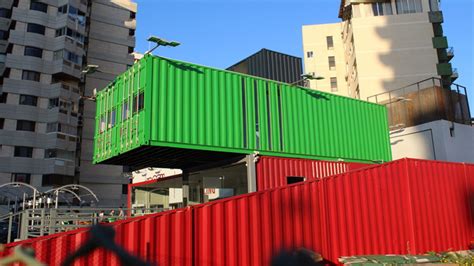 集装箱洗车店 货柜箱里的洗车店，洗车无接触，环保又省时，洗车行业的新水平