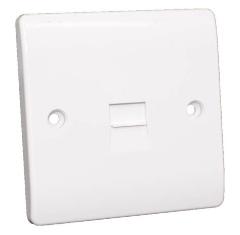 Slimline Bt Master Telephone Socket 1 Gang In Stock Cesco