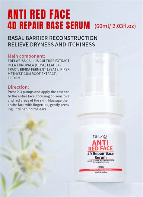 Oem Odm Skin Calming Face Cream Soothing Sensitive Skin Redness Relief