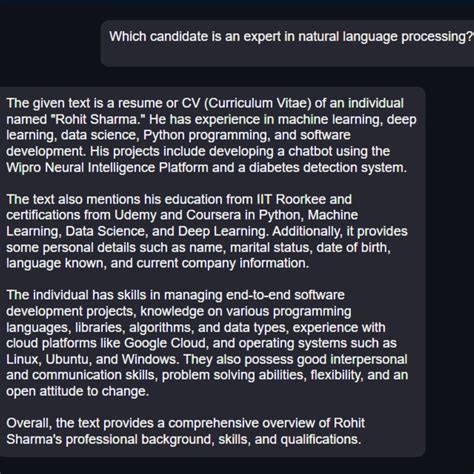 Isha Pareek On Linkedin Revolutionising Recruitment A Multi Model Chatbot For Resume Parsing And