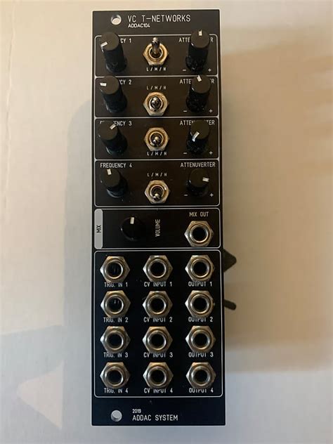 Addac 104 T Networks Reverb