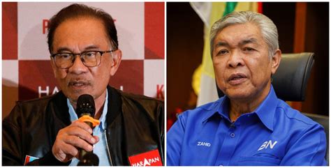 “no Meeting With Zahid To Form Coalition ” Anwar Says Focus Malaysia