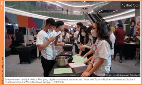 Seru Belajar Langsung Praktik Mahasiswa UC Buat Event Di Mall Ciputra