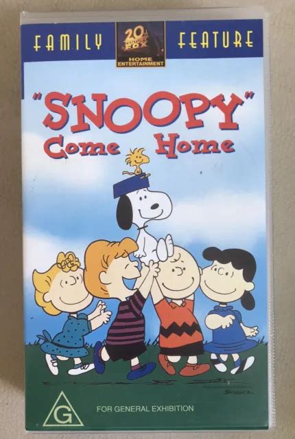 Snoopy Come Home Vhs Pal 1996 1995 Picclick Au