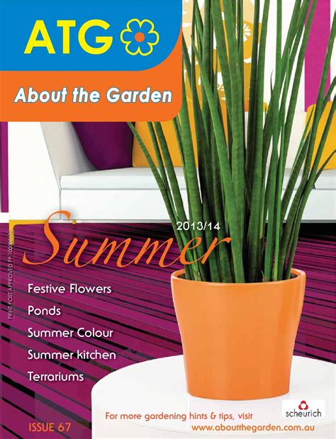 About The Garden Summer 2013 2014 Magazine By About The Garden Magazine