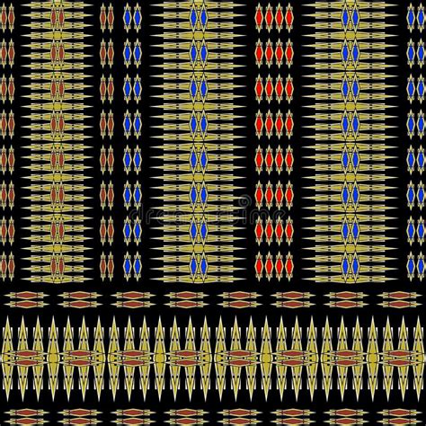 The Squares Are Stacked Together In A Multicolored Fabric Pattern A