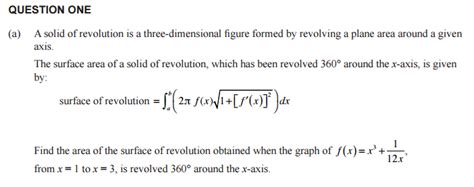 Integration Surface Area Mathematics Stack Exchange
