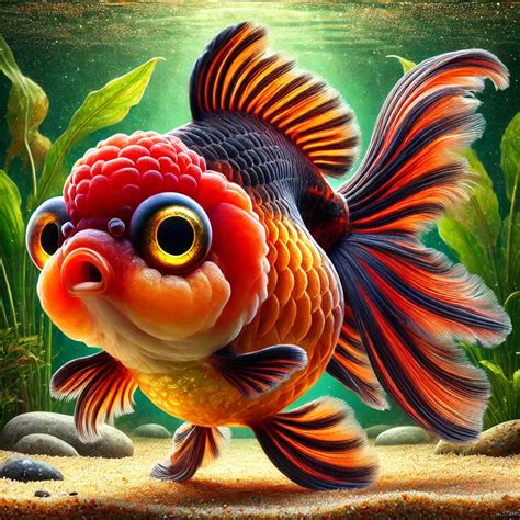 Carassius Auratus Telescope Telescope Fresh Water Cold Aquarium Fish